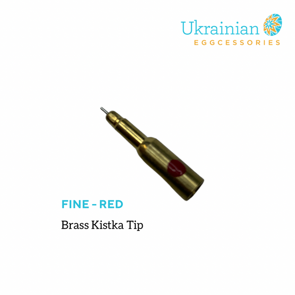 Brass Kistka Tip - #3 Fine Tip - Ukrainian EggCessories